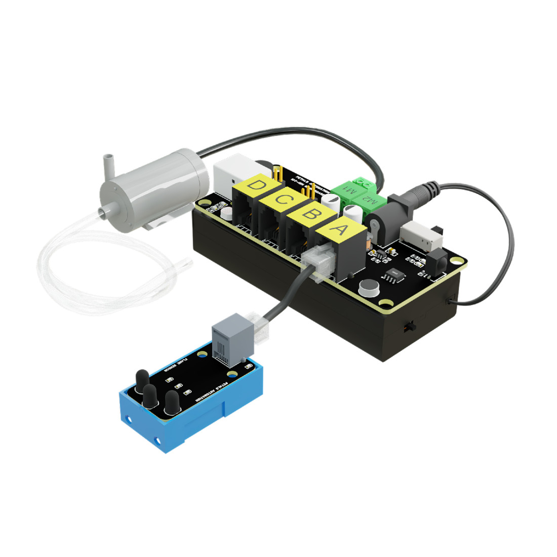 Petal Fire Extinguisher Kit | Smart Fire Response System with Sensor & Trigger